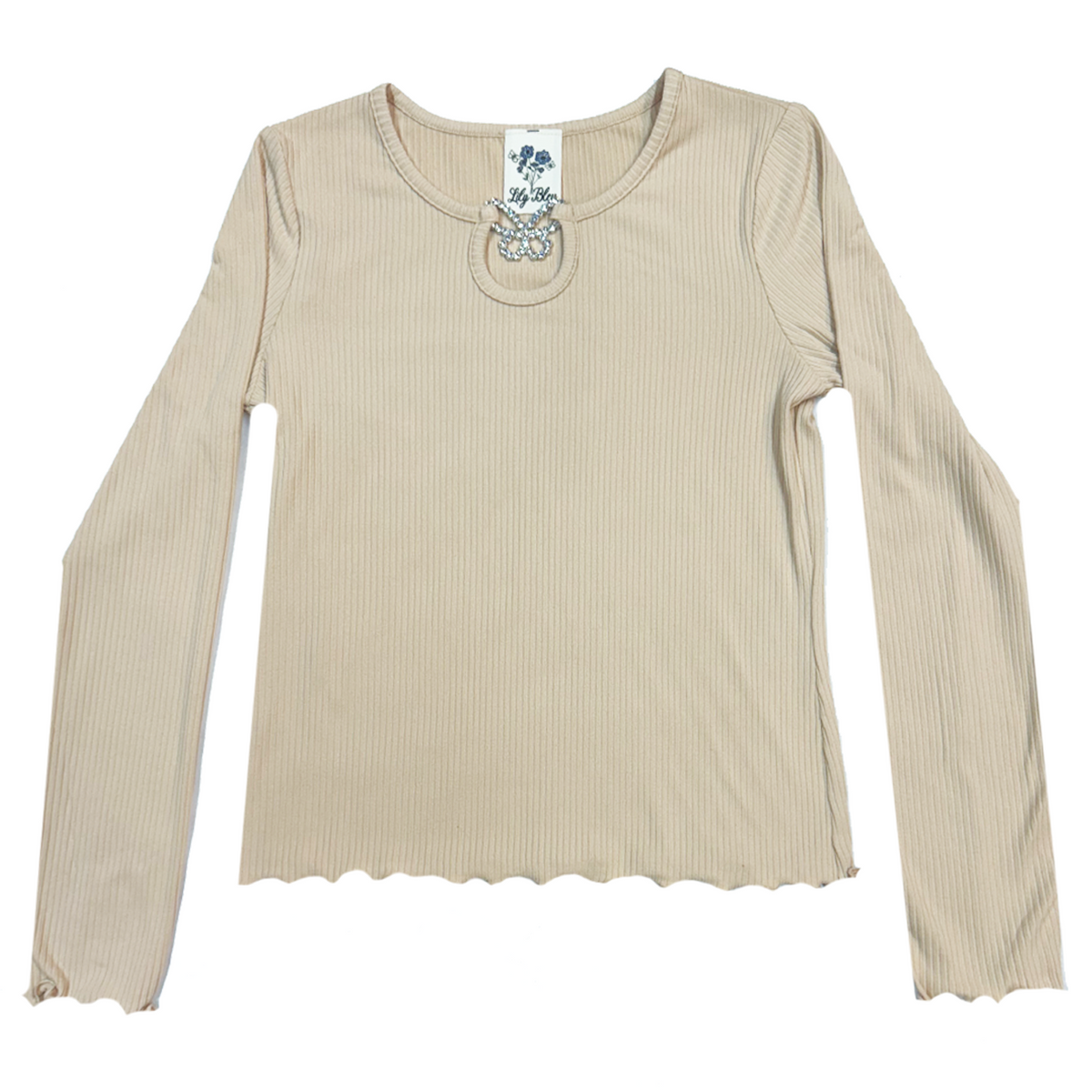 Alana Butterfly Tan Top – Lily Bleu