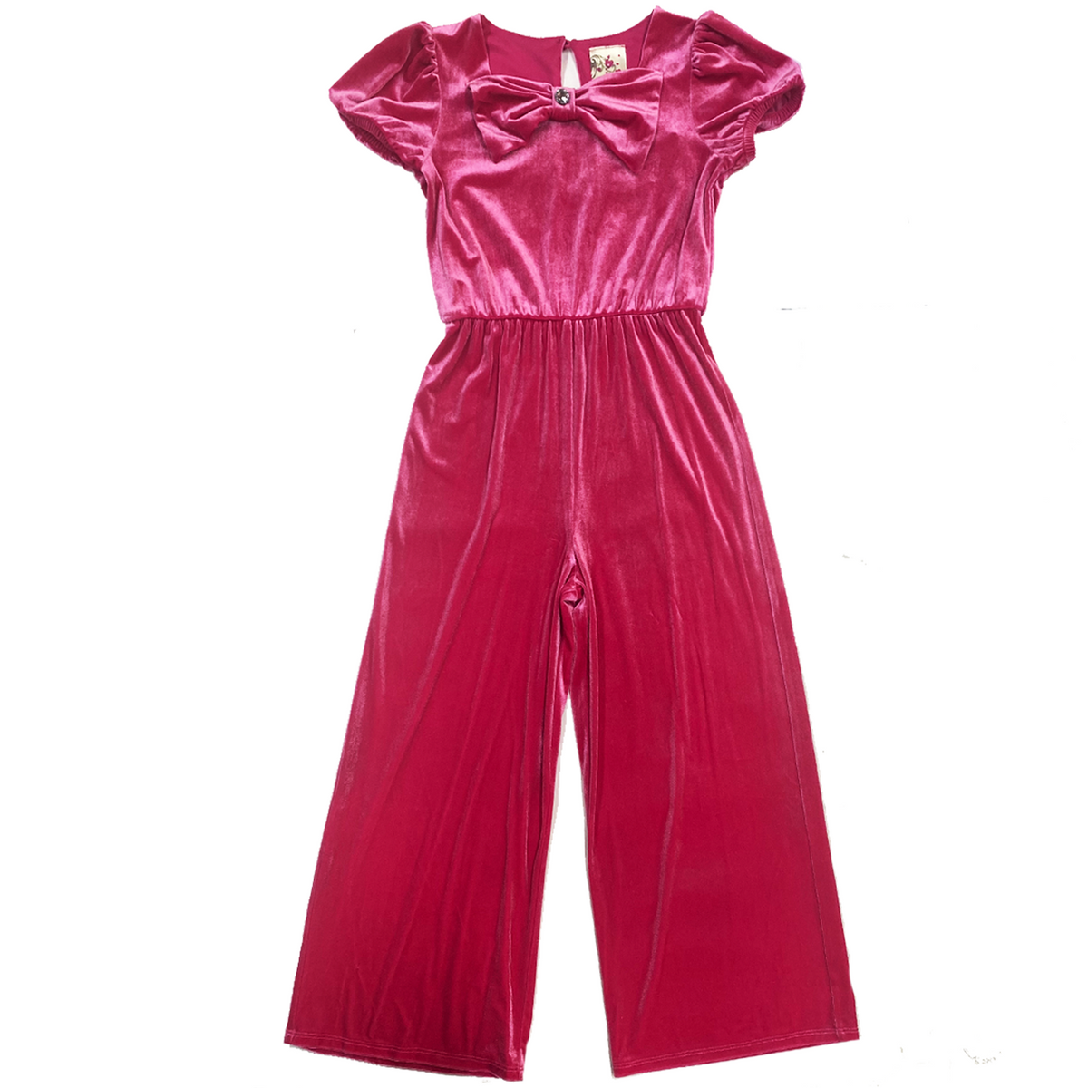 Camille Velvet Magenta Jumpsuit – Lily Bleu