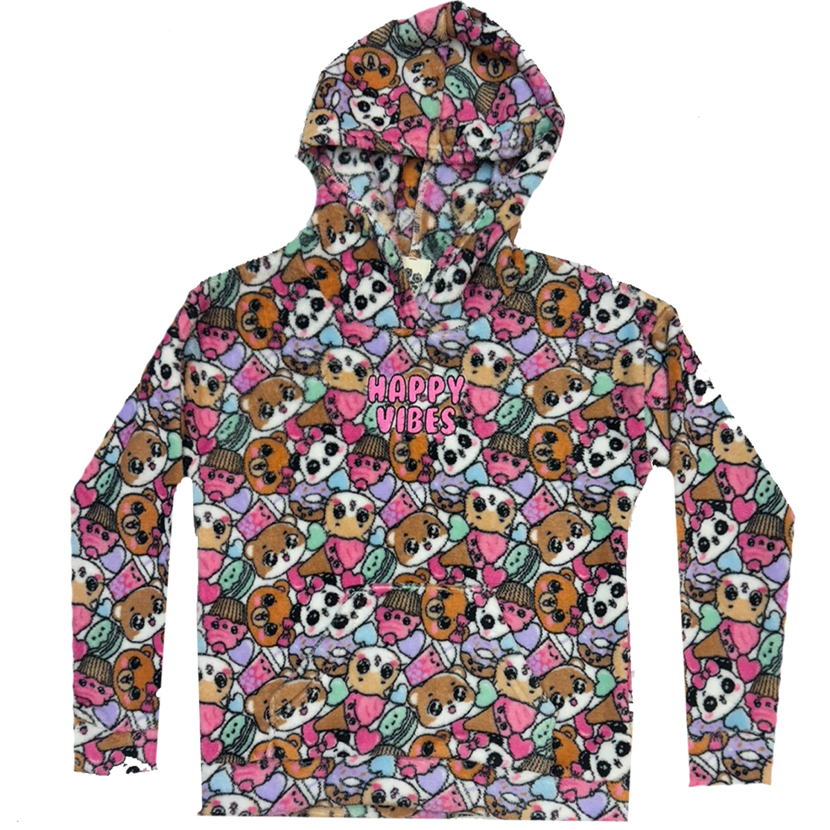 Ellie Cartoon Plush Hoodie – Lily Bleu