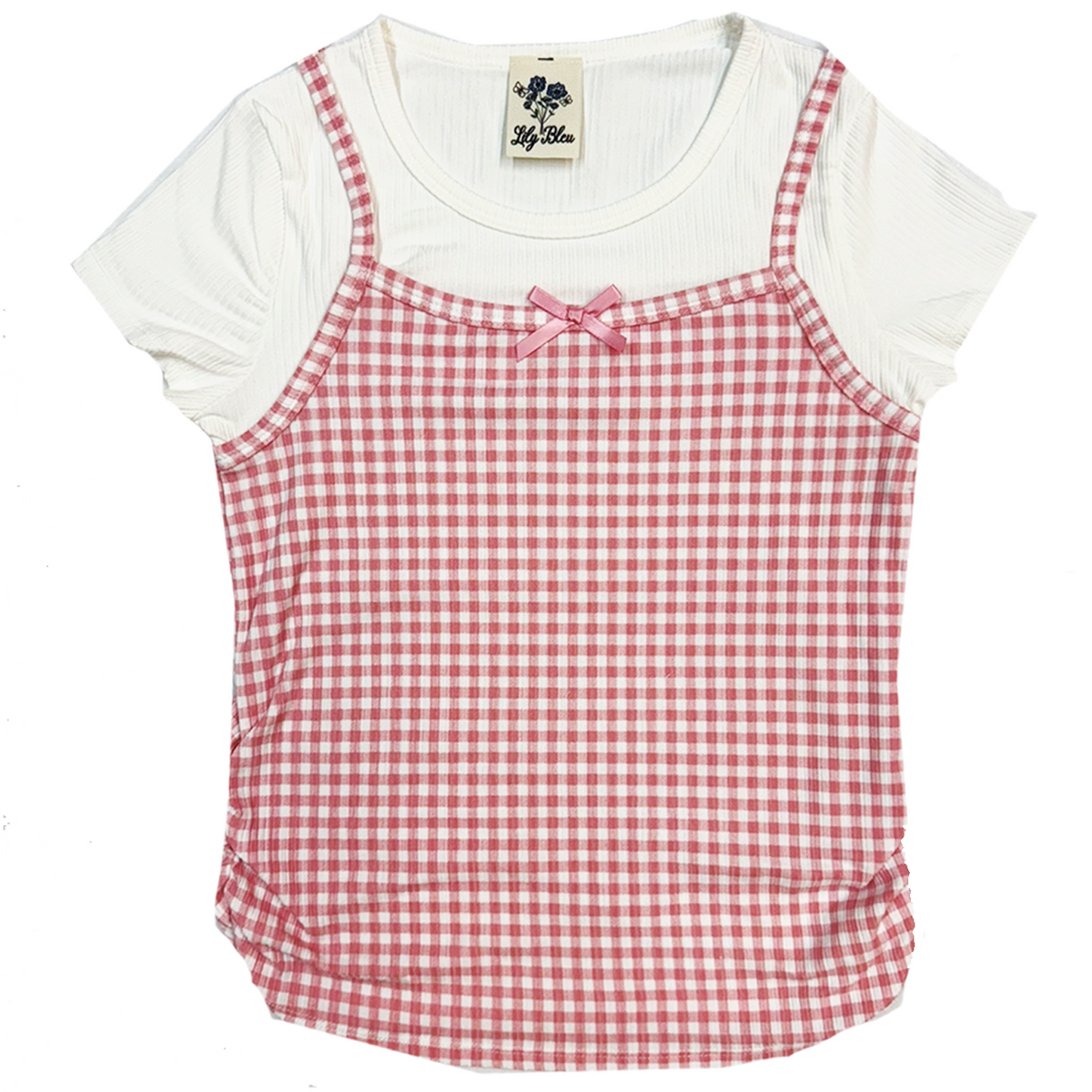 Georgie Pink Plaid Top – Lily Bleu