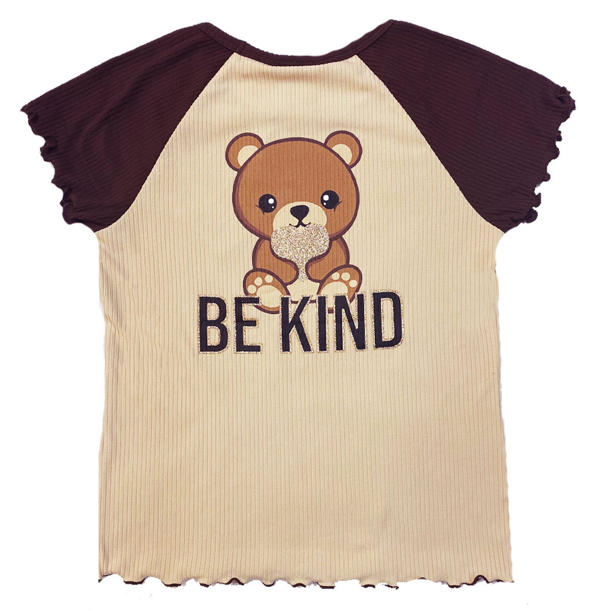 Reagan Teddy Bear Raglan Top – Lily Bleu